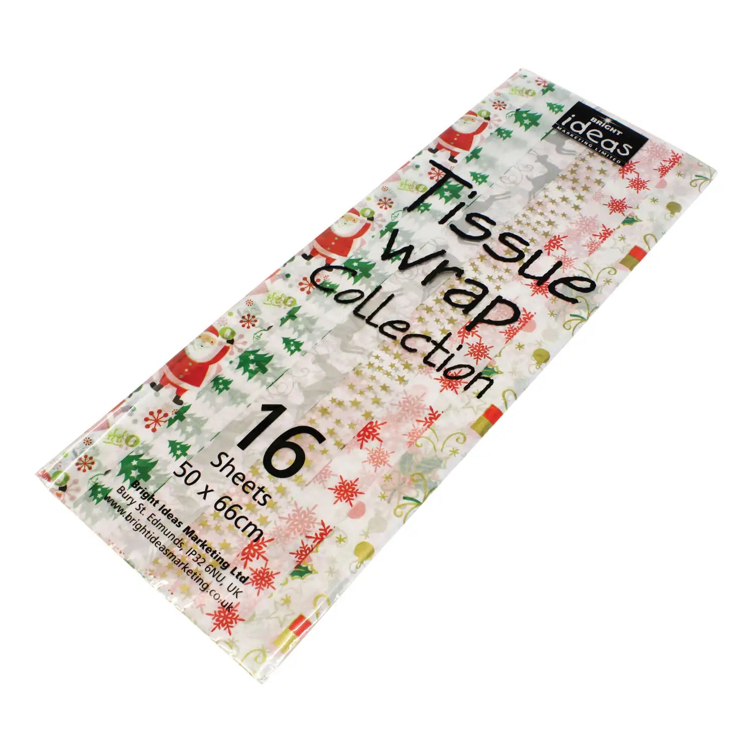 Assorted Christmas Tissue Paper 16 Pack – Care-Supplies